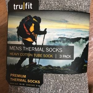 trufit | Underwear & Socks | Tru Fit Pack Of 3 Premium Thermal Tube ...